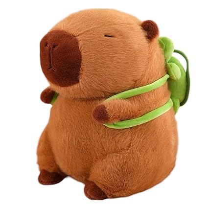 Buy BUY DON'T BYE Cute Capybara with Turtle Plush Toy for Kids ...