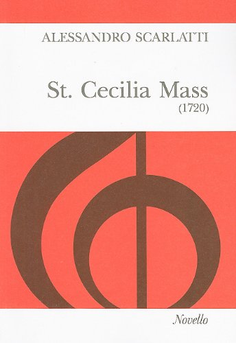 St. Cecilia Mass (1720): Vocal Score: Steele, John, Scarlatti, Alessandro: 9780853608097: Amazon ...
