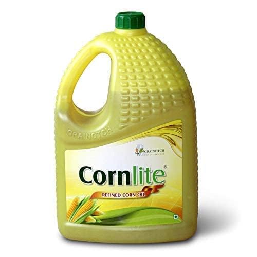 Cornlite Healthy Natural Edible Pure Corn Edible Oil for Cooking, 5L ...