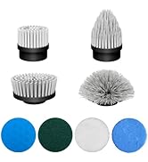 Amazon.com: 2 Battery Electric Spin Scrubber, 1000RPM Cordless Cleaning ...