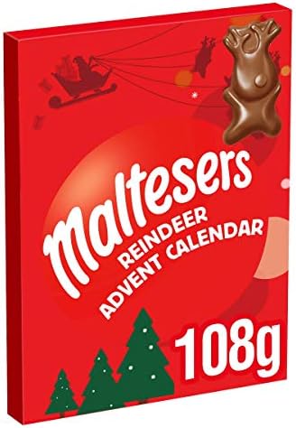 Maltesers Mars Mini Reindeer Advent Calendar - 108g : Amazon.ae: Grocery