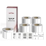 ・ブランド:RAYFOOK・製造元:RAYFOOK・モデル:RAYFOOK_TL4030・製造元/メーカー部品番号:RAYFOOK_TLP_LABEL・【RAYFOOKラベルシール】感熱ラベルの内径が約40mm、デスクトップ感熱ラベルプリン...