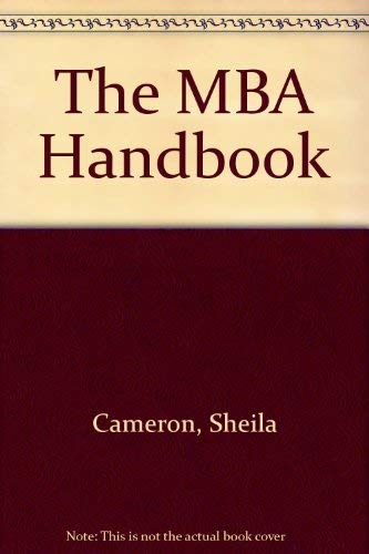 The MBA Handbook: Buy Online at Best Price in Egypt - Souq is now Amazon.eg