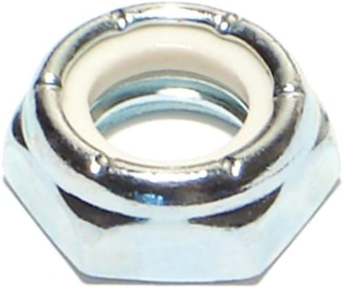 Amazon.com: Stainless Steel Thin Jam Nylon Insert Lock Nuts 1/2-13 ...