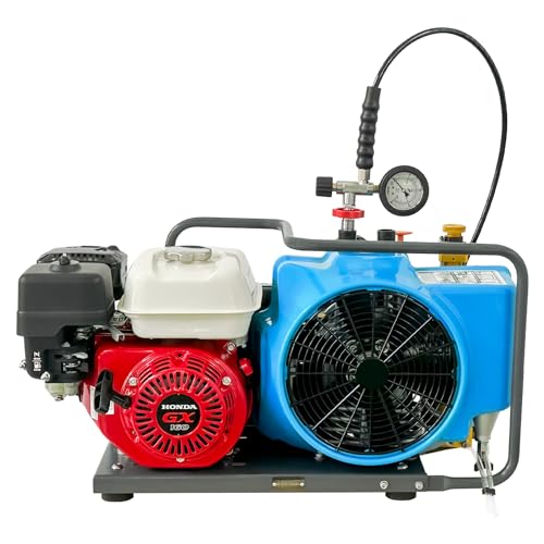 TUXING 4500Psi Pcp Air Compressor,Adjustable Pressure 5.5HP Four-Stroke ...
