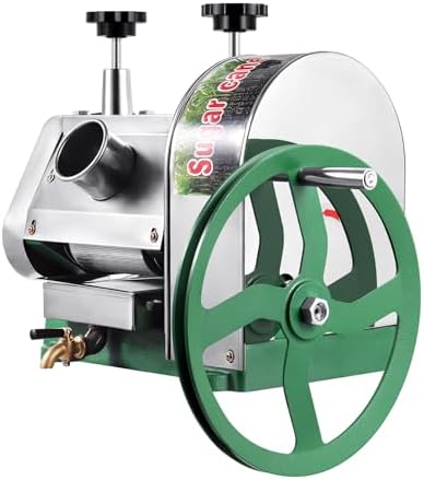 Amazon.com: Samger Manual Sugar Cane Juicer Machine Stainless Steel ...