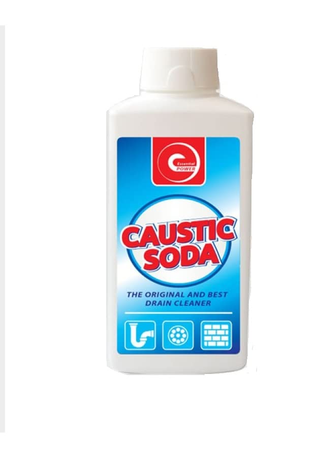 Powerful Drain Cleaner And Unblocker L 1kg Caustic Soda Fast ...