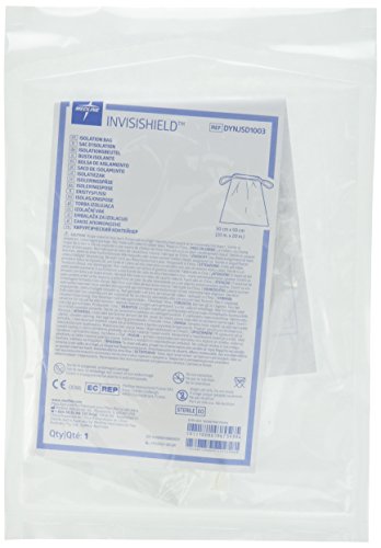 Amazon.com: Medline Invisishield Isolation Bags, Soft Clear Film ...
