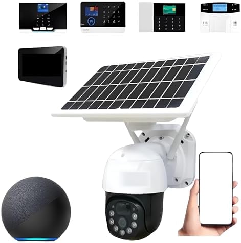 Clicklife Cámara De Seguridad Solar Chip Celular 4g App Smart-Life : Amazon.com.mx: Electrónicos