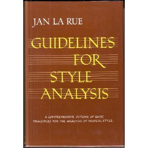 Guidelines for Style Analysis: 9780393099461: Books - Amazon.ca