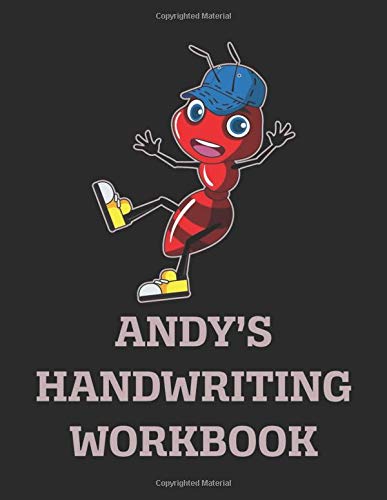 Andy's Handwriting Workbook: Join Andy Ant in learning to trace the ...