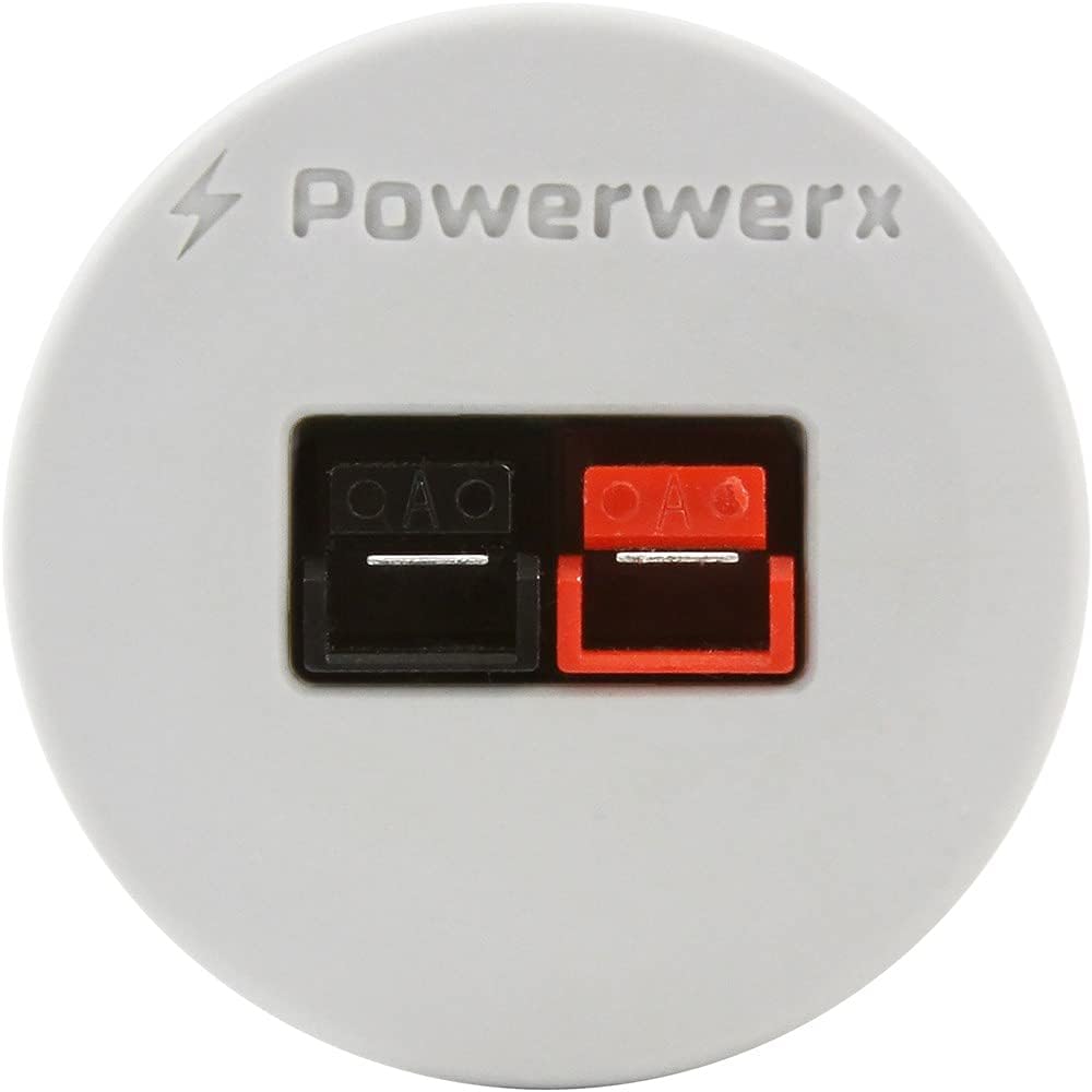 Amazon.com: Powerwerx PanelPole1-White, Panel Mount Housing for a ...