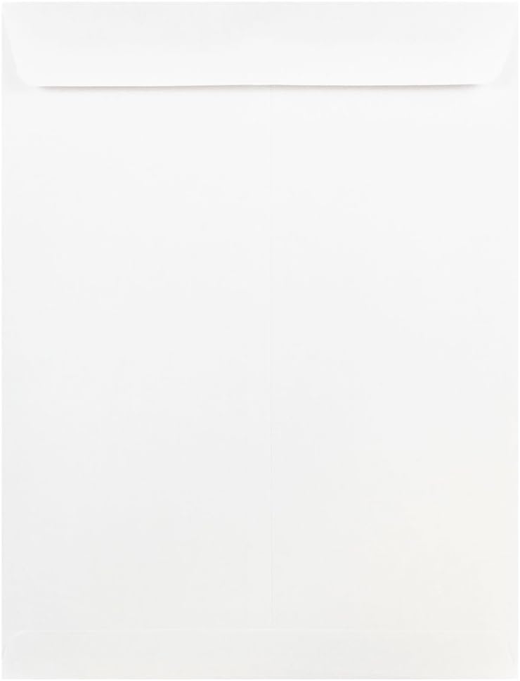 Amazon.com : LUXPaper 9 x 12 Open End Window Envelopes | Peel & Press ...