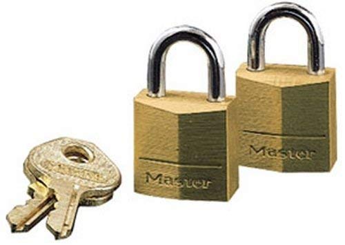 Master Lock 120T 3/4 Brass Padlock 2 Count : Amazon.in: Home Improvement