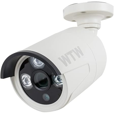 Amazon.co.jp: WTW 塚本無線 500万画素PT防犯灯カメラ 白【PoE追加 防犯カメラ】WTW-XPW1823GPTW : 家電＆カメラ