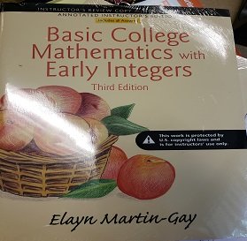 Basic College Mathematics with Early Integers 3rd Edition Teacher's ...