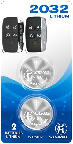 Amazon.com: (2 Pack) 2032 Remote Key Fob Smart OEM Battery (Bundle with ...