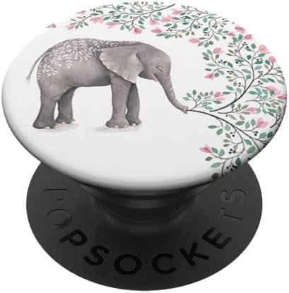 Amazon.com: Pop Sockets Grip Stand Elephant Leaves PopSockets Standard ...