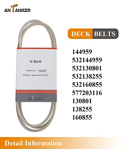 Snapklik.com : Antanker 144959 Kevlar Belt Replaces For Poulan ...
