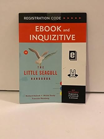 Amazon.com: The Little Seagull Handbook 3E Ebook Folder with IQ ...