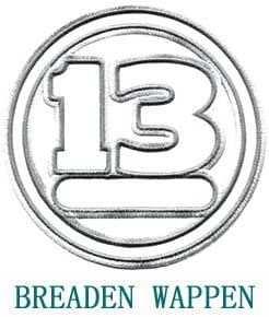 Amazon | BREADEN/ブリーデン ワッペン/B-CIRCLE 122mm 【B】 | ブリーデン(BREADEN) | アクセサリ