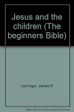 Jesus and the children (The beginners Bible) | Amazon.com.br
