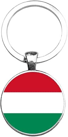 Art Attack Hungarian Flag Keychain, Hungary Magyar History Map Country ...