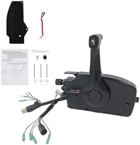 Amazon.com: 881170A15 Boat Motor Side Mount Remote Control Box with 8 ...
