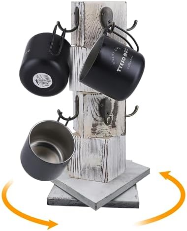 Amazon.com: LIERONE Coffee Mug Holder,360 Degree Rotatable Coffee ...