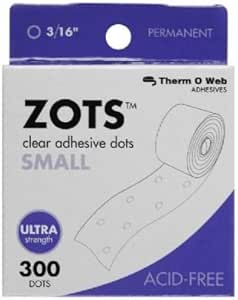 6 Pack MEMORY ZOTS SMALL BX/300 Papercraft, Scrapbooking (Source Book ...