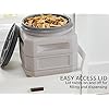 Mighty Tuff 6 Gallon/up to 24 Pound Pet Food Storage Container with 1 ...