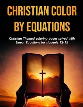 CHRISTIAN COLOR BY EQUATIONS: Christian Themed Coloring Pages solved ...
