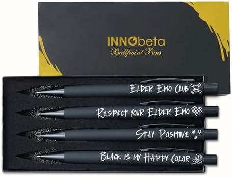 Amazon.com: InnoBeta Skull Goth Elder Emo Pen Gifts for Men & Women on ...