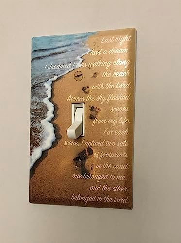 Christian Religious Inspirational Light Switch Cover Decorative Bible ...