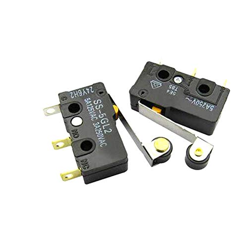 2pcs SS-5GL2 Micro Switch Contact Switch 3 pins swtich 5A 125V AC/ 3A ...