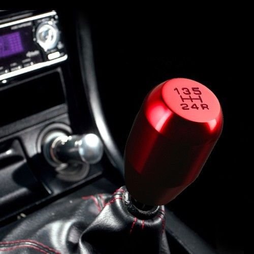 Racing JDM Manual 5 Speed Universal Gear Stick Shift Knob Aluminum ...