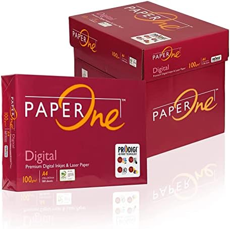 Paperone Paper One A4 Digital Paper 100 Gsm(Pack Of 2 Reams 2X500 ...