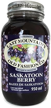 Last Mountain's Saskatoon Berry Jam, Old Fashioned Extra Large Jar ...