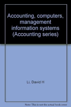 Accounting, computers, management information systems | Amazon.com.br