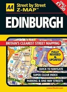AA Street by Street Z-map Edinburgh (AA Street by Street Z-Map ...