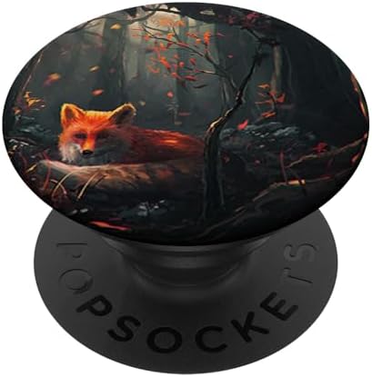 Amazon.com: Fox Watercolor Effect Graphic Animal Love PopSockets ...