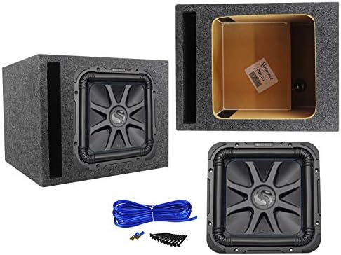 Amazon.com: Kicker L7S124 12" Solo Baric L7S Car Subwoofer+Vented Sub ...