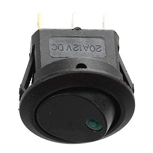 BIG BOOM® 12V LED Inverter Rocking Rocker Switch Round SPST ON-Off for ...