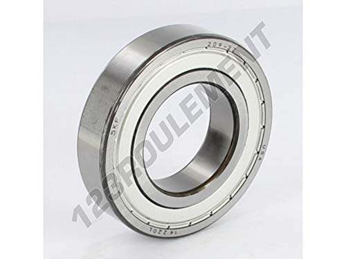 SKF 209-2ZSKF Radial Bearing, Single Row, Deep Groove Design, Filling ...