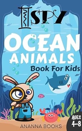 Amazon.com: I SPY Ocean Animals Book for Kids: Fun Interactive Under ...