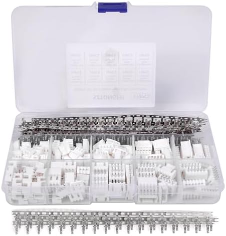 Amazon.com: 570PCS JST 2.54mm Connector Kit with 2/3/4/5/6 Male and Female Pin Housing Connector ...