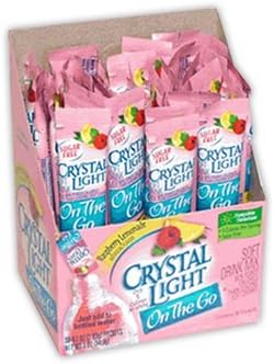 Amazon.com : Crystal Light On The Go Sticks - 20oz Water Bottle Size ...