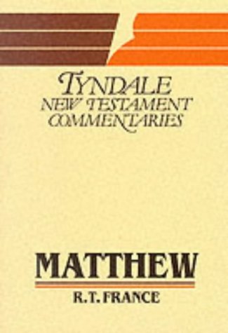 Gospel According to Matthew: Introduction and Commentary: 1 (Tyndale ...