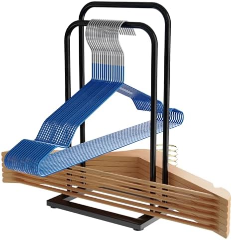 Amazon.com: JOHOUSE Hanger Storage Rack, Hanger Holder Hanger Organizer ...