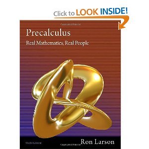 Precalculus: Real Mathematics, Real People (Textbooks Available with ...